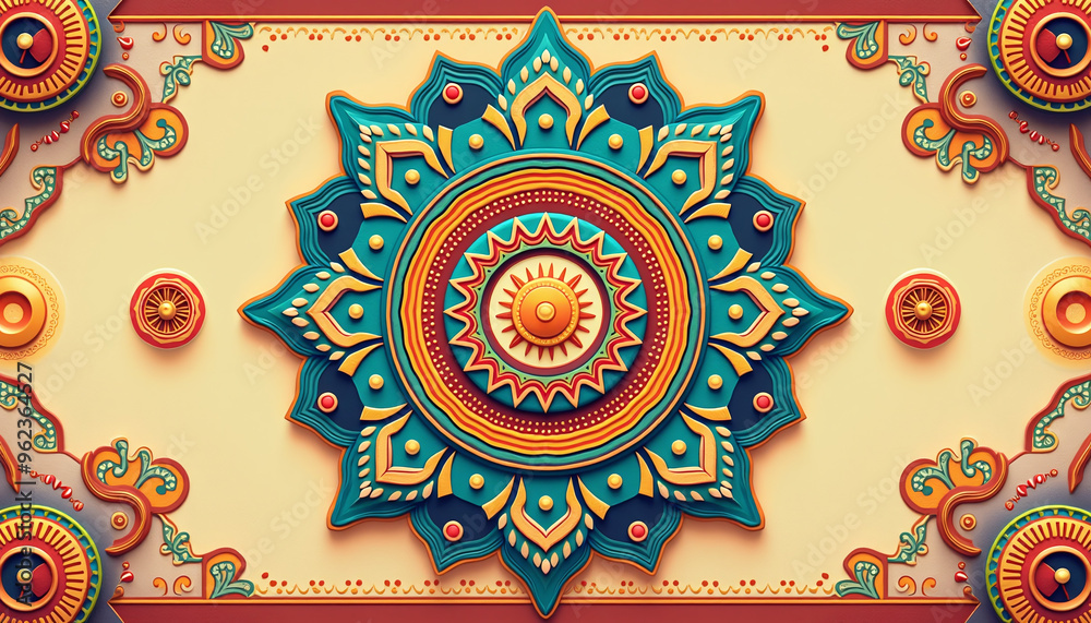 Festive Symbolism in Art Depicting Thiruvonam Timings with Kerala ...