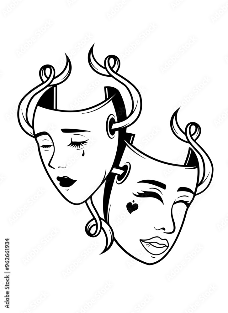 Smile Now Cry Later | Happy Mask | Happy & Sad | Crying Mask ...