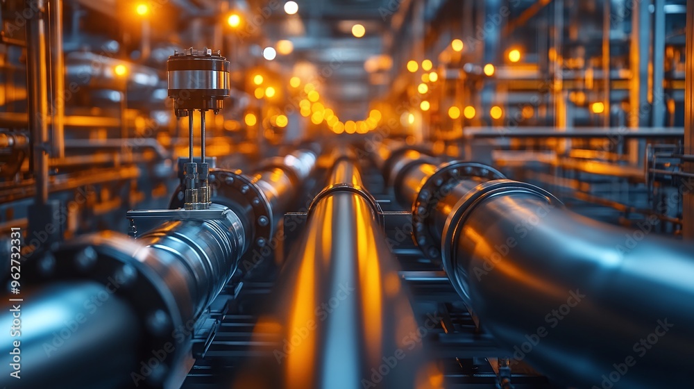 maintenance and equipment services in a modern factory featuring an ...