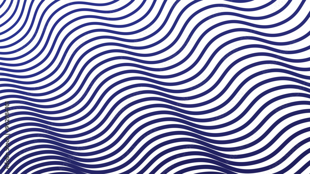 Blue wave stripes line abstract background Stock Vector | Adobe Stock