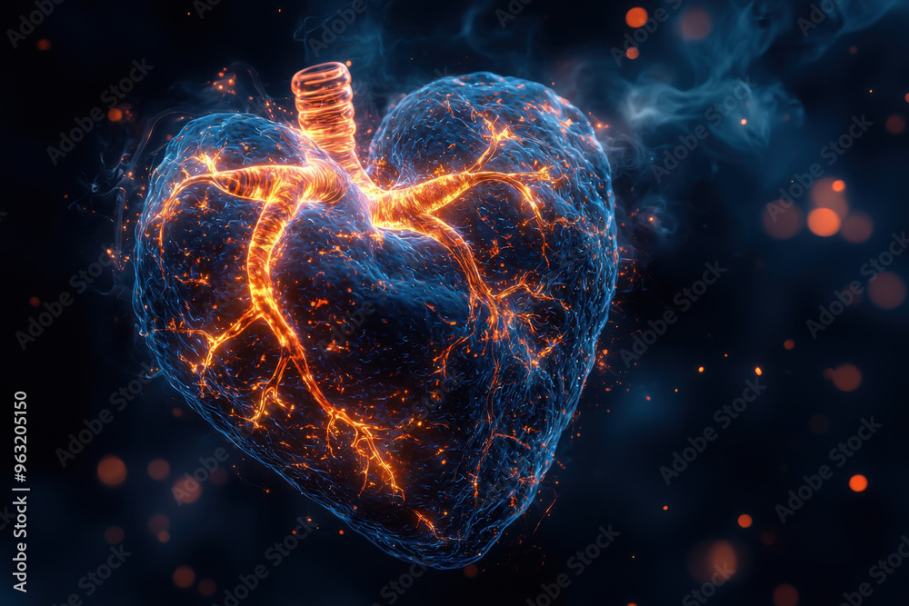 Supraventricular tachycardia background wallpaper design, modern ...