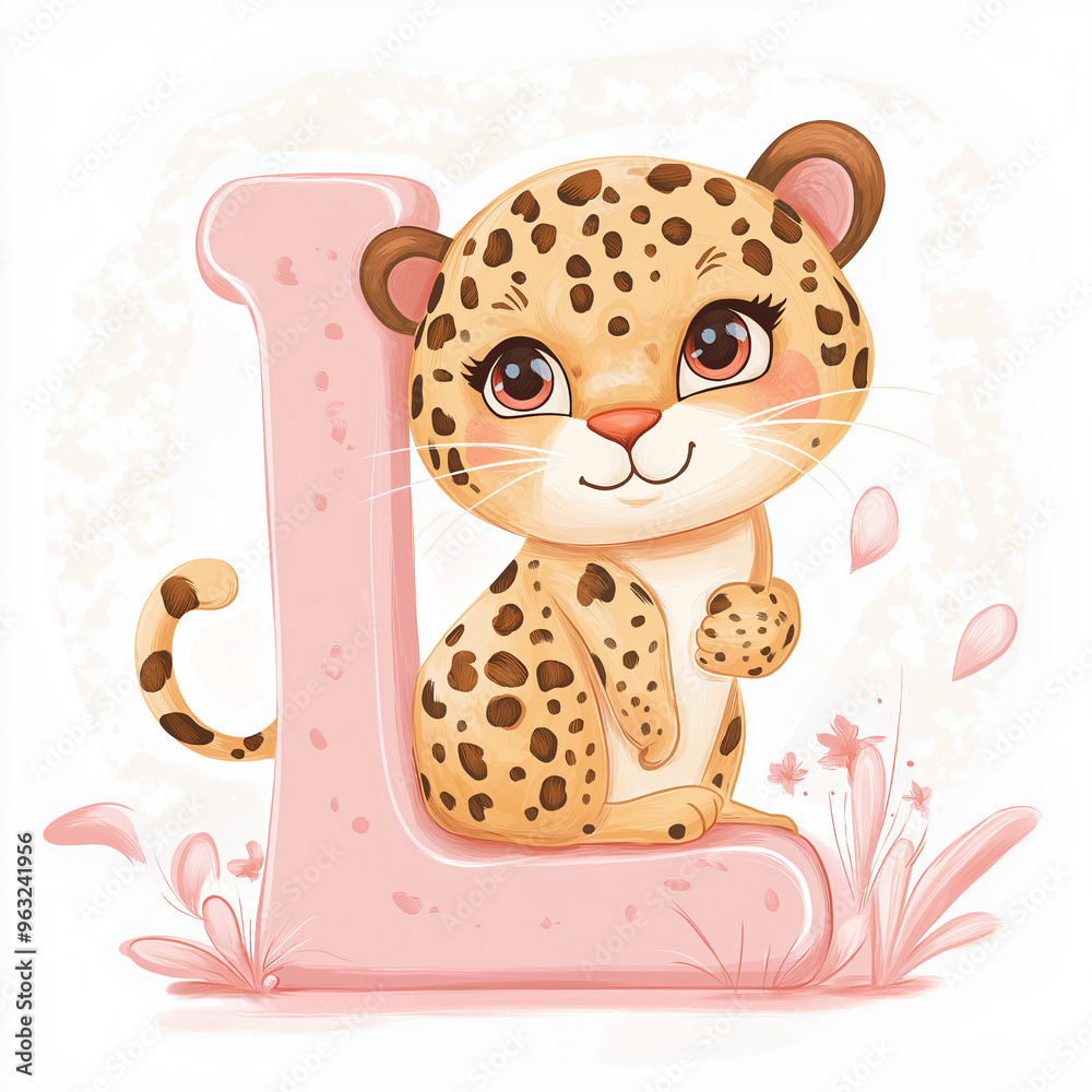 Png, alphabet uppercase letter L for leopard, Letter L uppercase cute ...