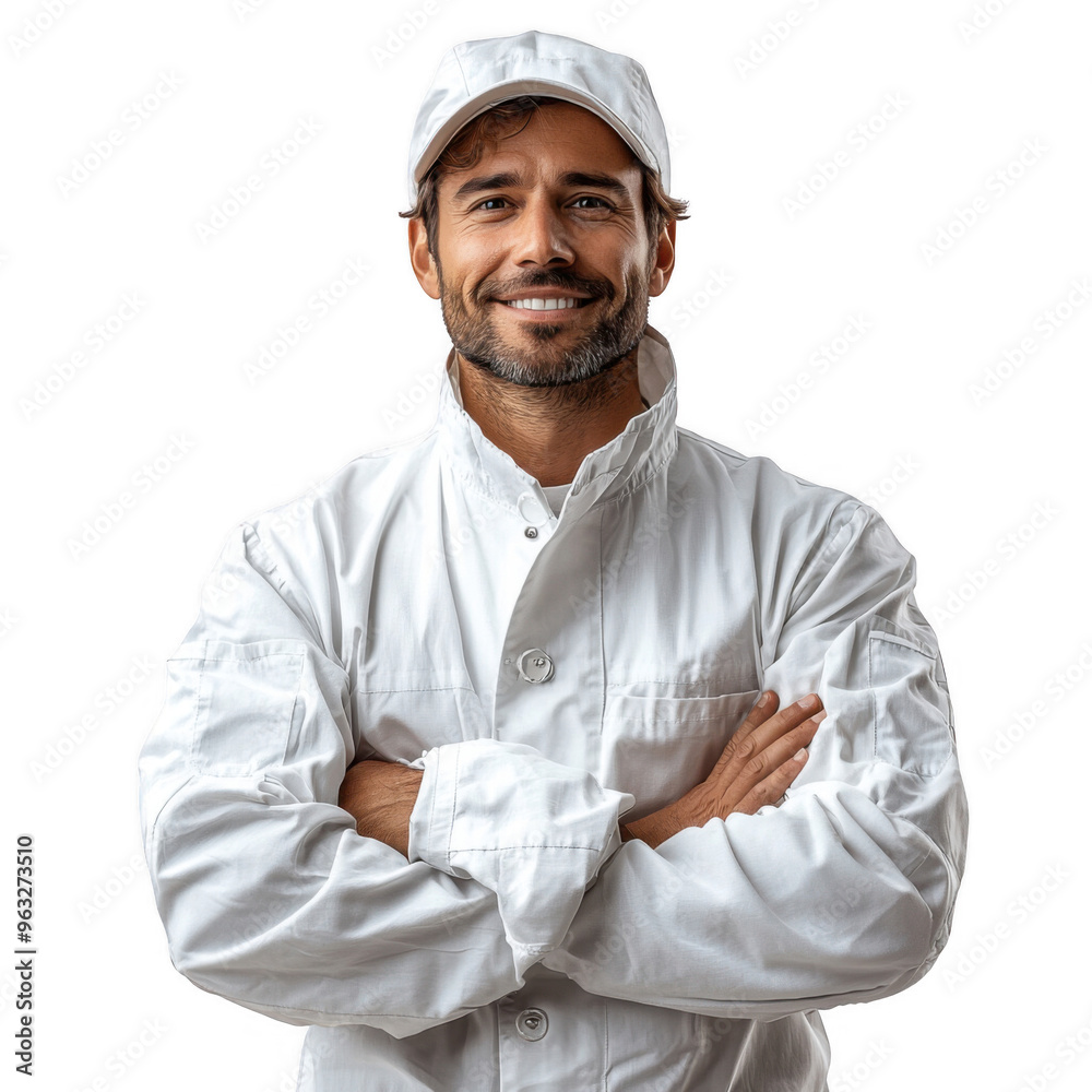 Chemical Engineer Man isolated on a transparent background png file no ...