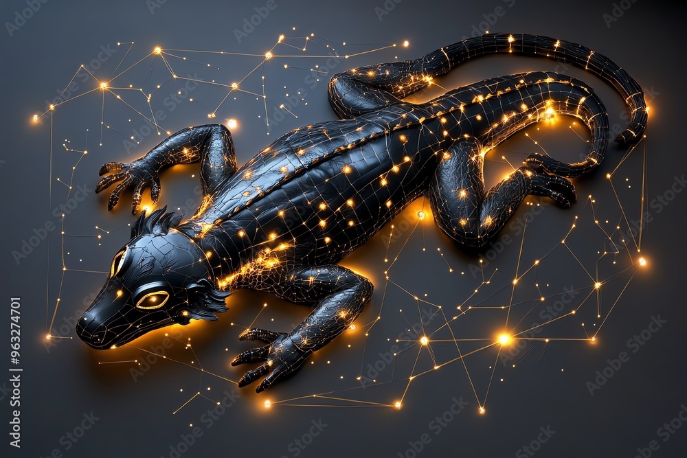 Star constellation, mythological origins, celestial stories connect the ...