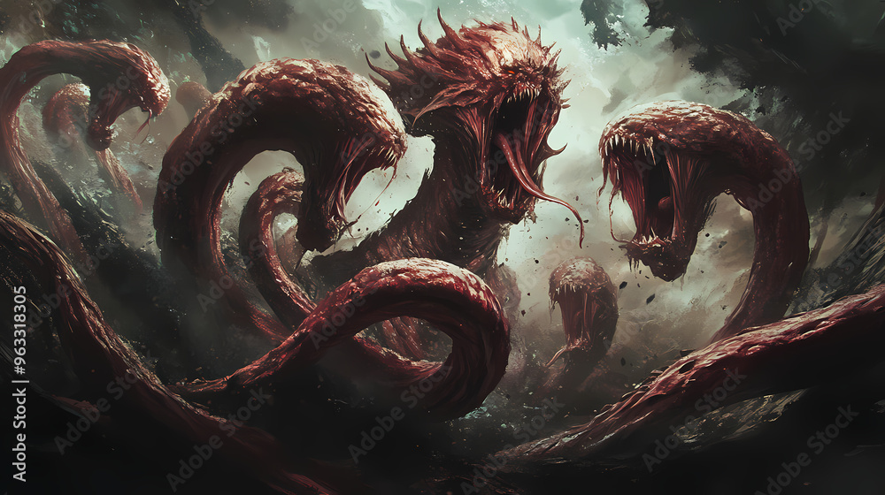 Witness the miraculous strength of a hydra regeneration, growing back ...
