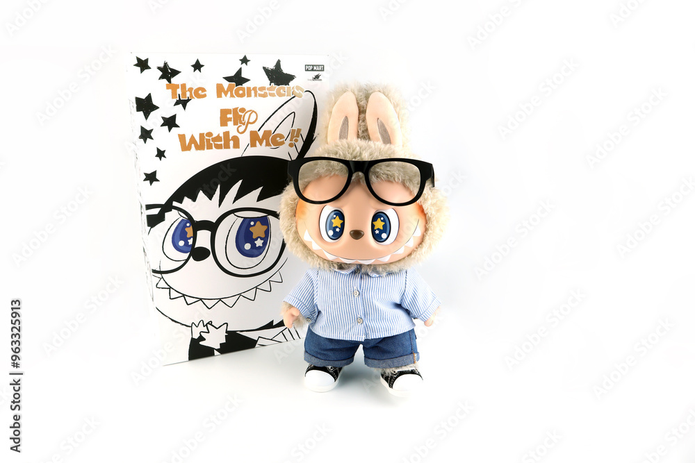 art toys Labubu flip with me collection from Pop Mart blind box ...