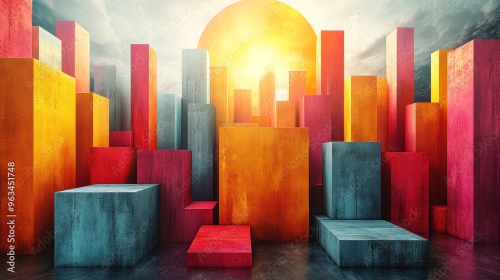 Interactive brochure background with clickable areas and engaging ...