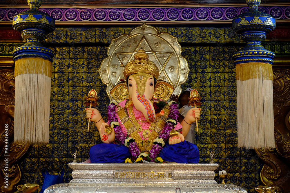 08 September 2024, Pune, Maharashtra, India, Beautiful sculpture of ...