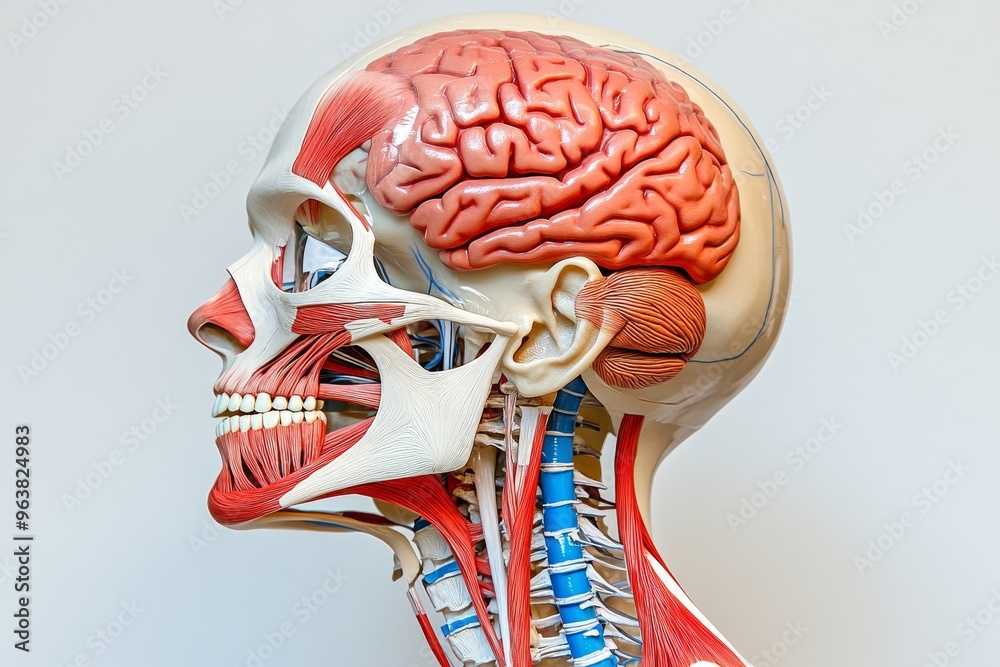 Blood brain barrier hippocampus and temporal lobe lateral view of skull ...