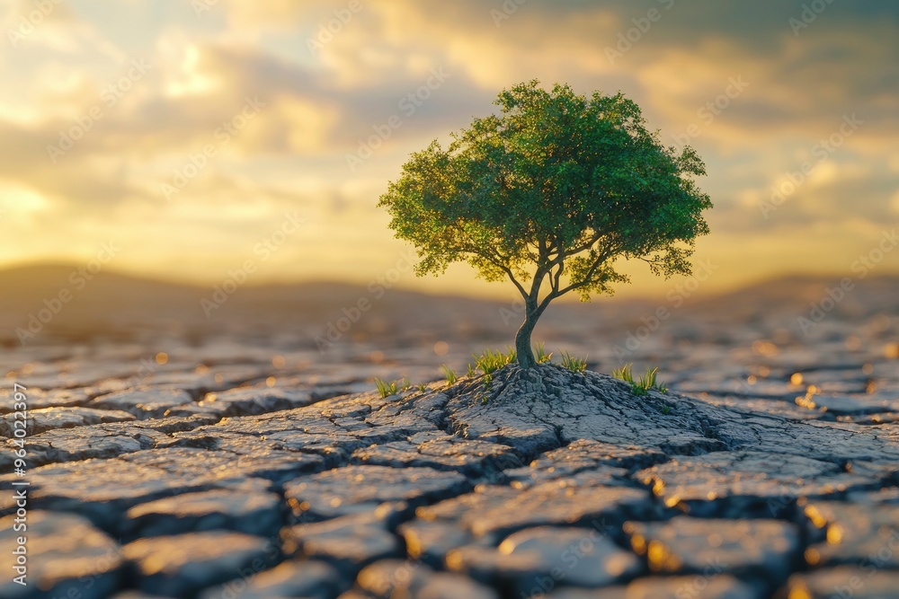 World Environment Day 2024 concept - Land restoration, desertification and drought resilience ...