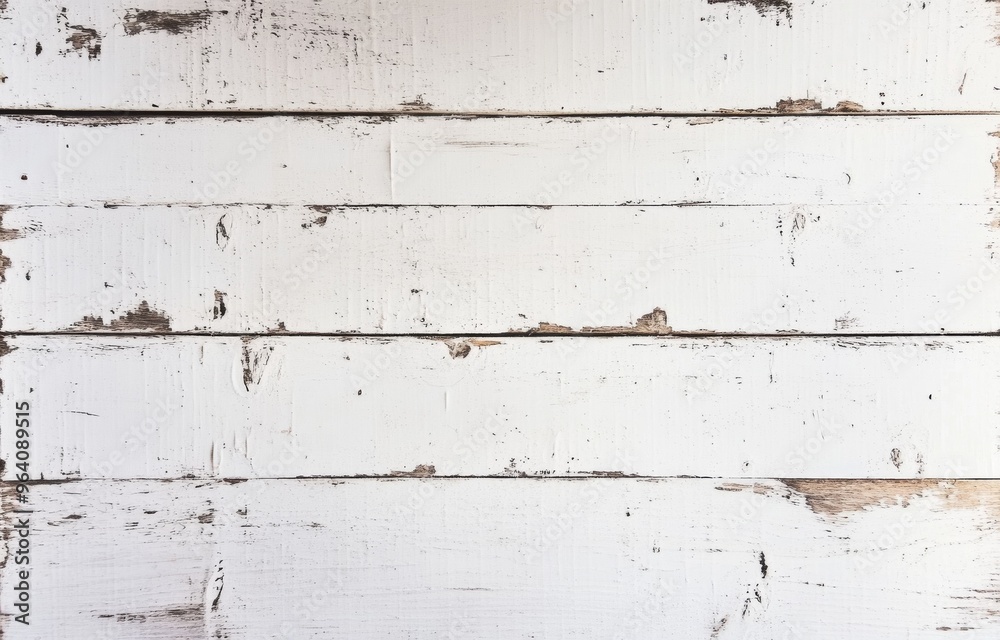 Distressed White Shiplap Background with Weathered Wood Texture in ...