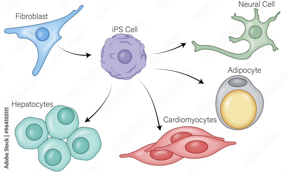 Fibroblast Cell Reprogramming and Redifferentiation into Induced ...