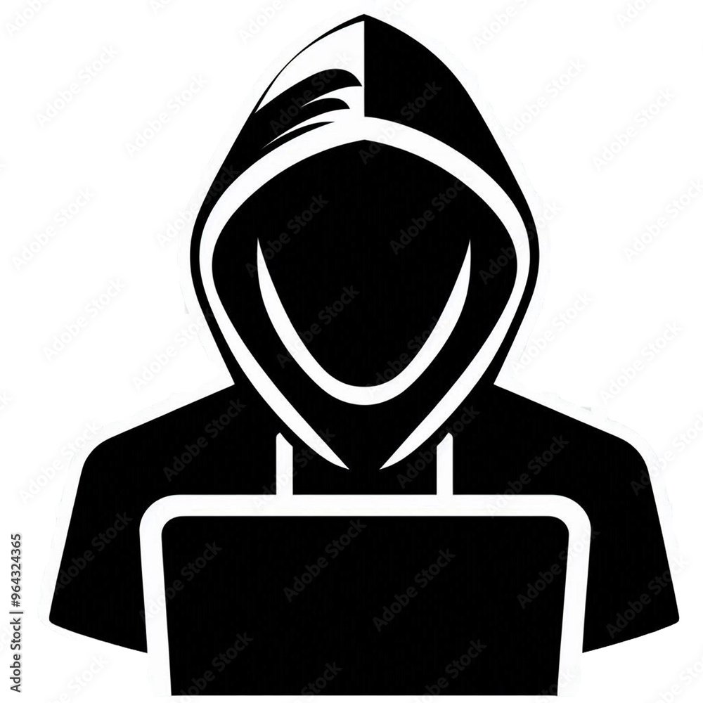 hacker with laptop computer emoji 3d smiley face smile isolated on ...