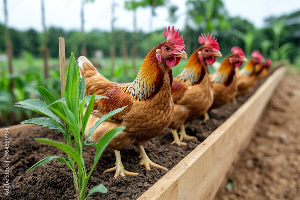 Poultry farm, composting systems, waste to resource turns chicken ...