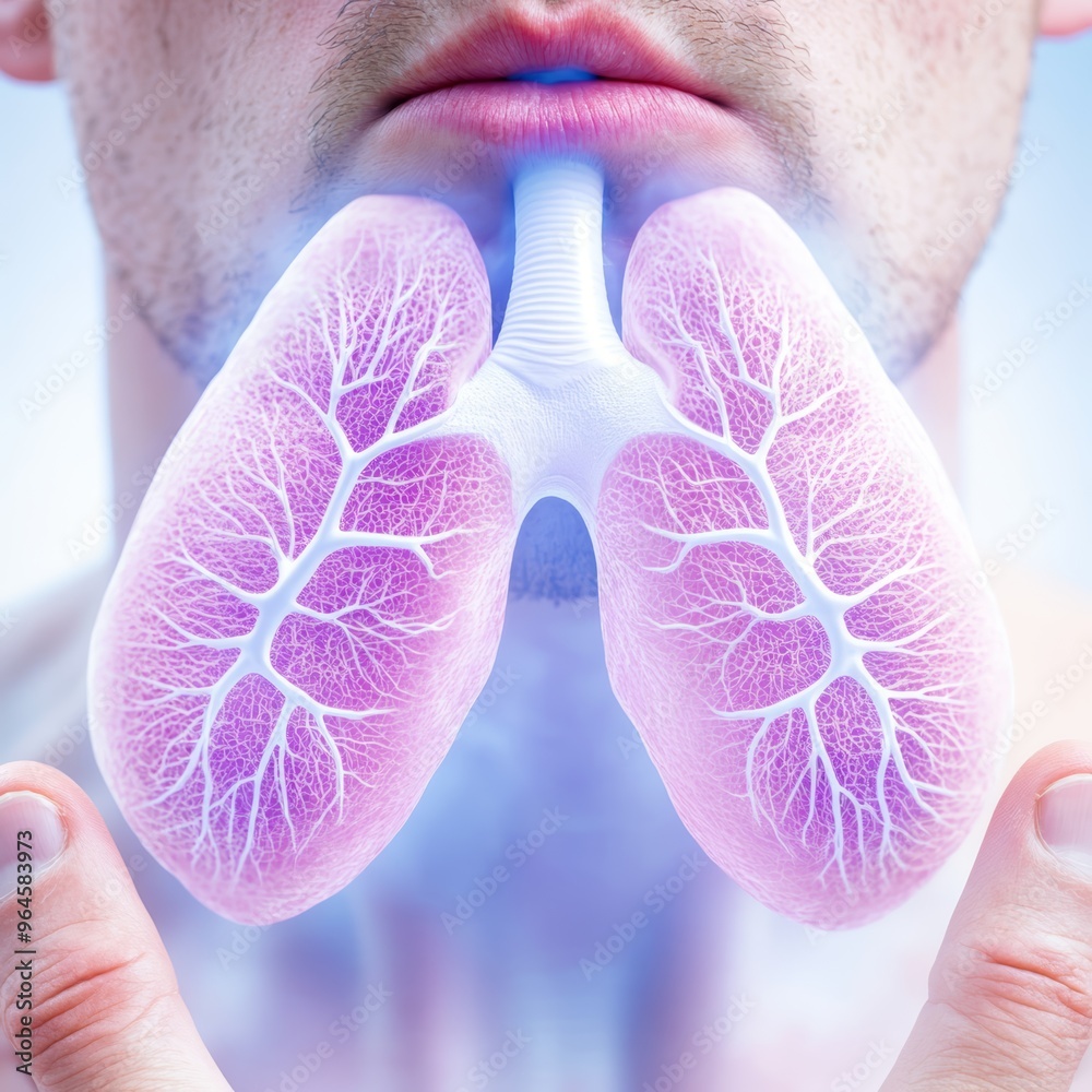 Ilustración de Stock Symmetry in Respiratory Reflexes, Explore how ...