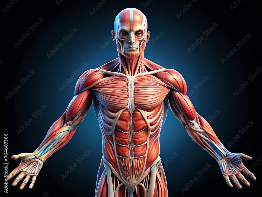 anatomical dissection illustration cadaveric sectioning muscle fibers ...