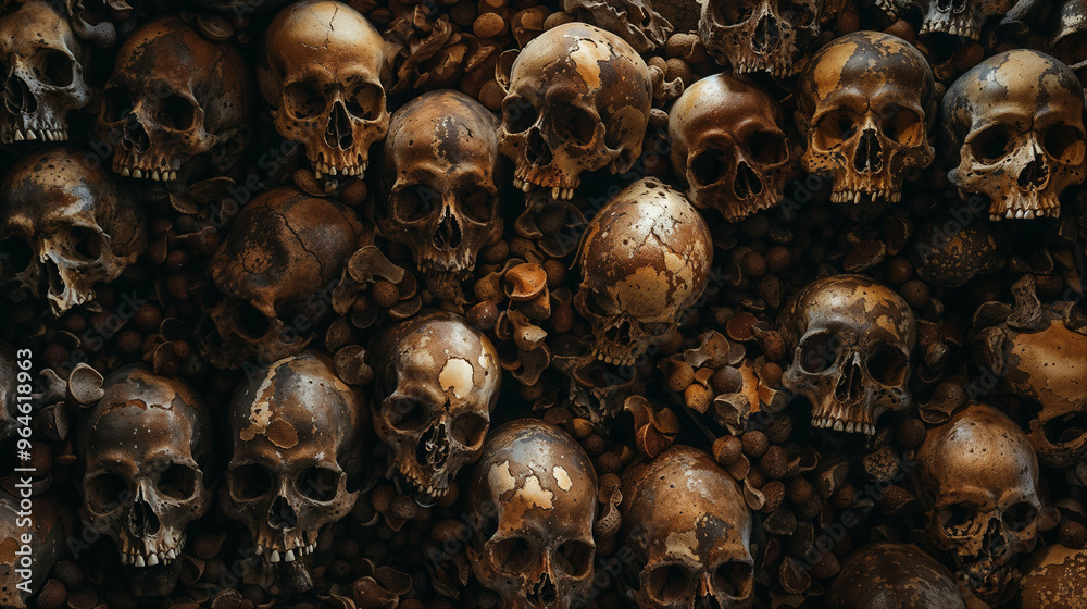 Unsettling digital wallpaper for horror enthusiasts. Creepy computer ...