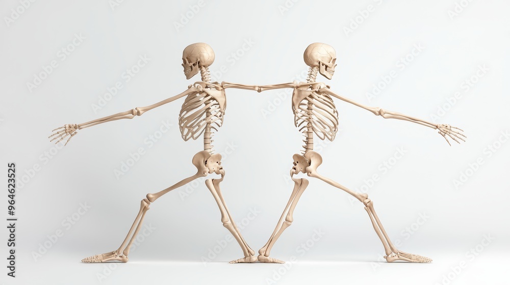 Illustration Stock Symmetry in the Limb Bones, Discuss the symmetry of ...