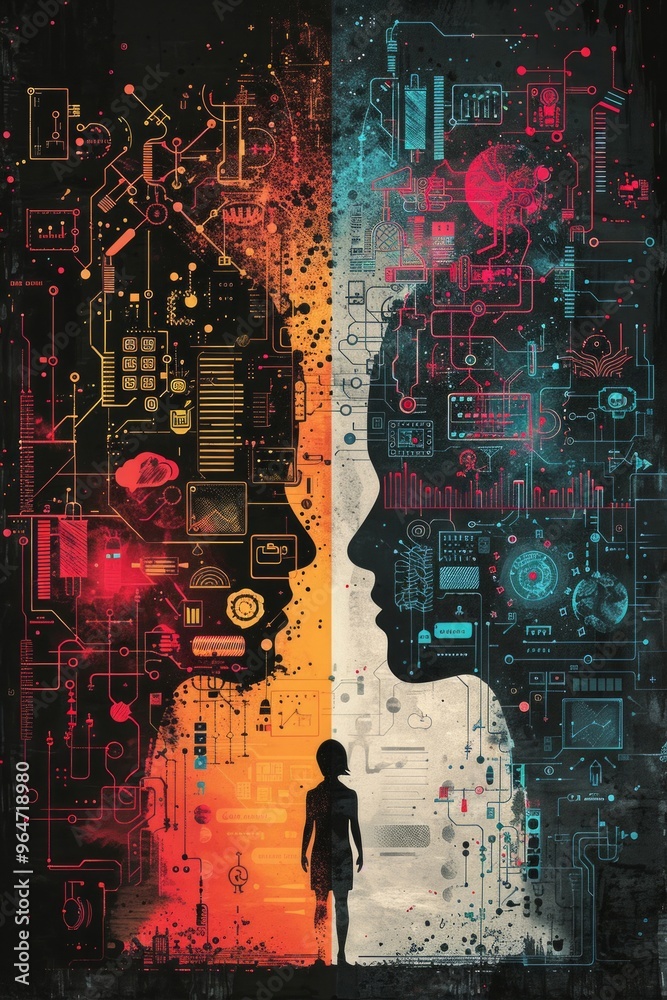 Ilustración de Stock Imagine a visually striking composition that ...