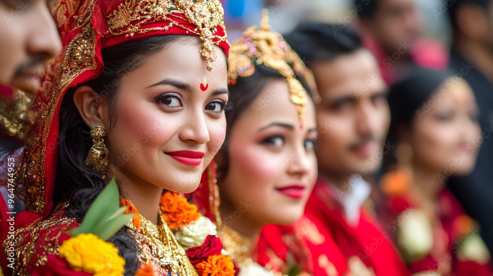 Traditional Nepalese Wedding Ceremony: A traditional wedding ceremony ...