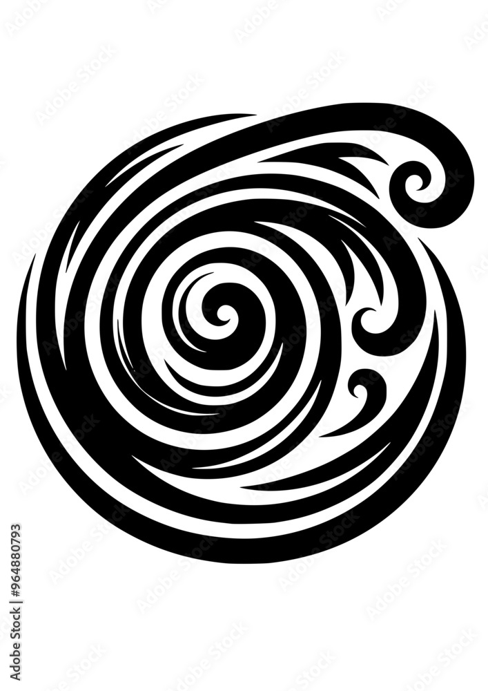 Image vectorielle Stock Swirl SVG, Flourish SVG, Stroke Svg, Ornaments ...