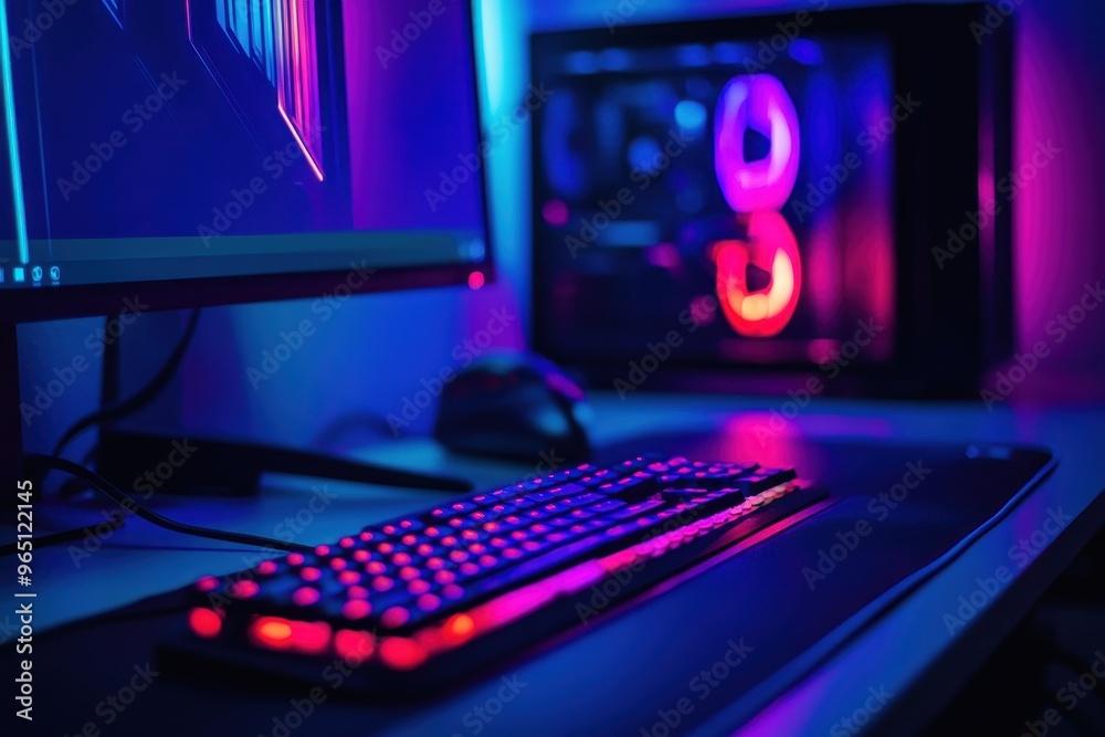 Water Cooled Gaming PC with RGB LED lighting Gaming computer with ...