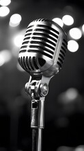 Vintage Microphone Retro Circles Free Stock Photo - Public Domain Pictures