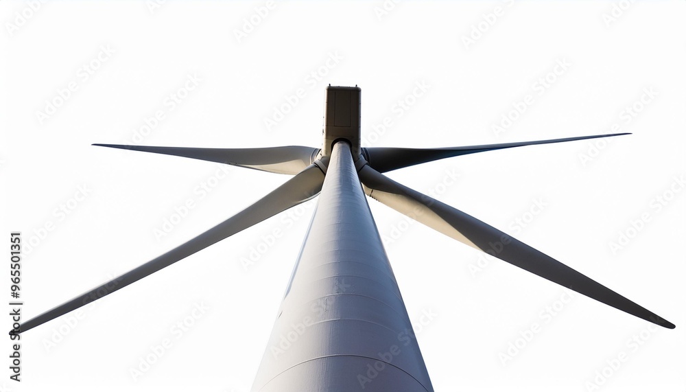 Isolated PNG of wind turbine blades Stock Photo | Adobe Stock