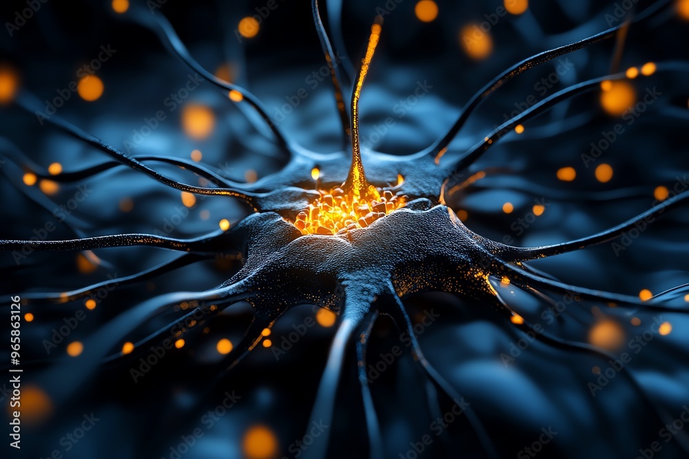 Brain neurons lighting up like fireworks in response to new learning ...