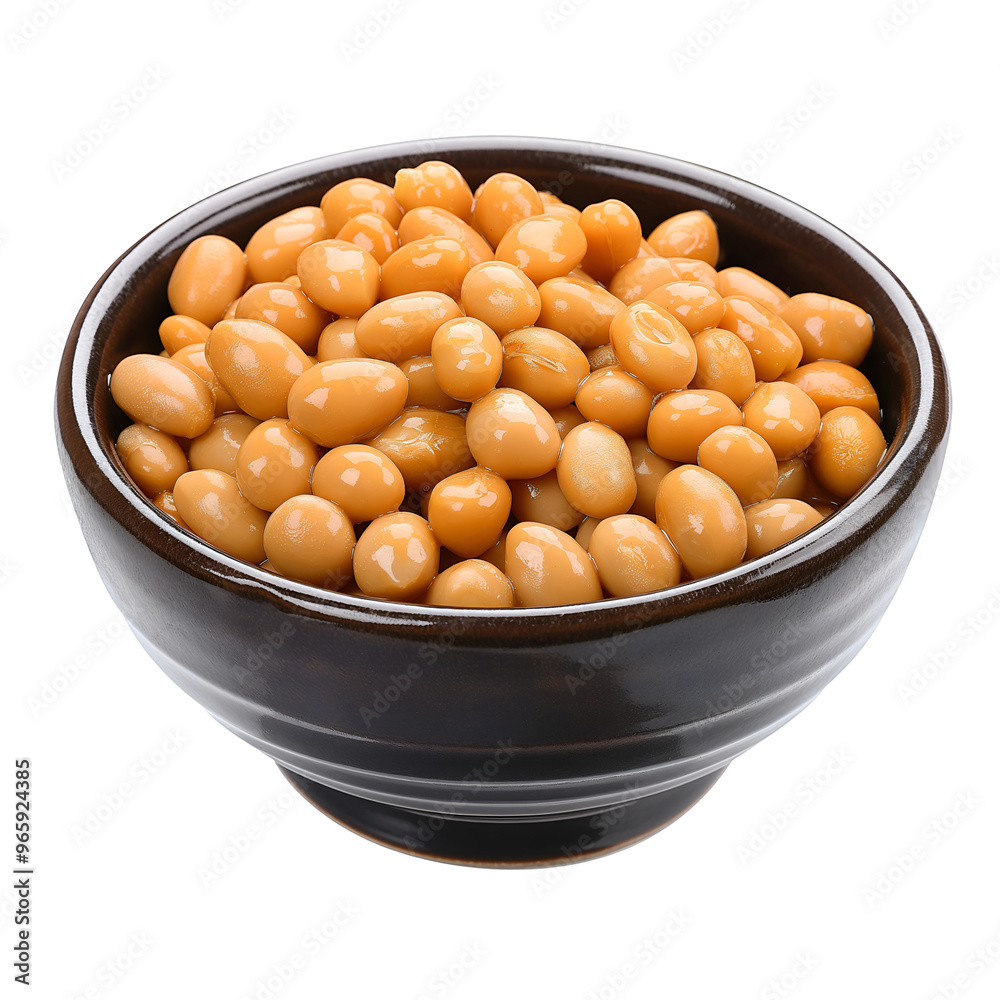 Natto, Dish, Isolated on Transparent Background, Graphic Resource for ...