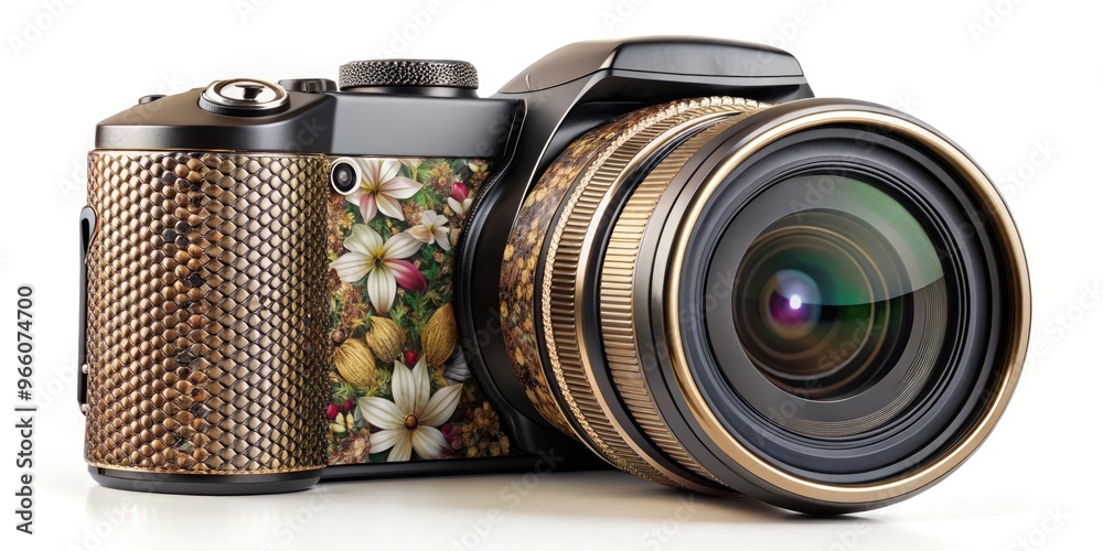 High-quality digital camera with interchangeable lens and advanced ...