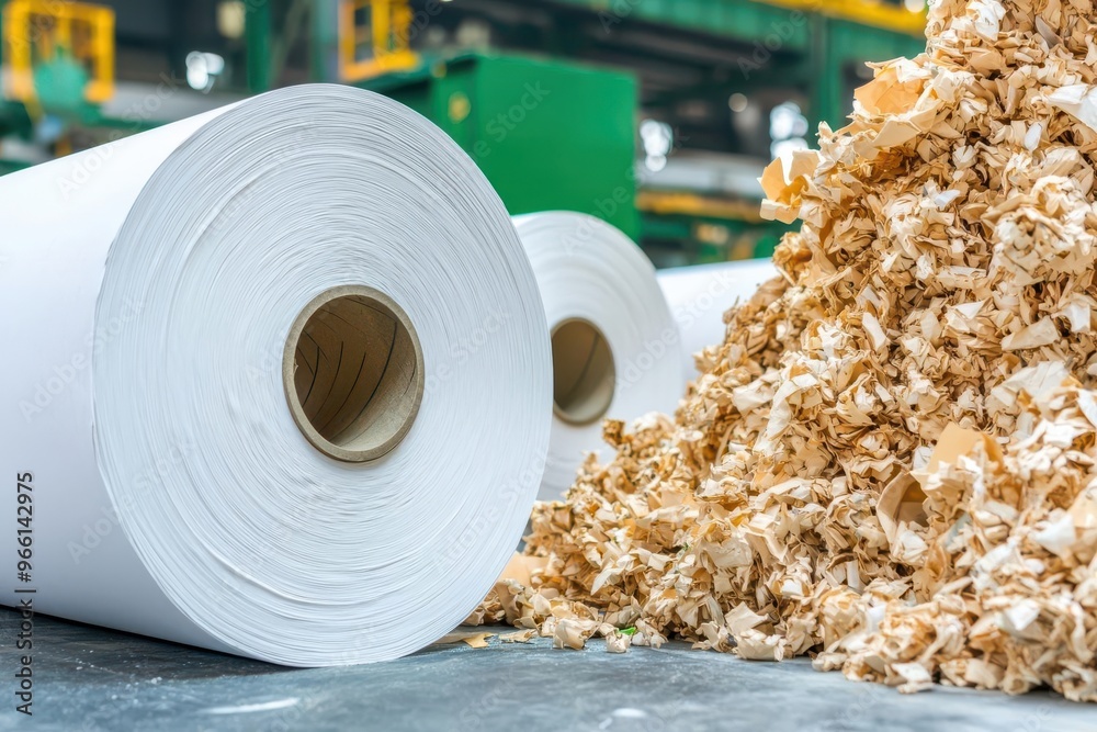 Circular economy model in the papermaking industry with waste being ...