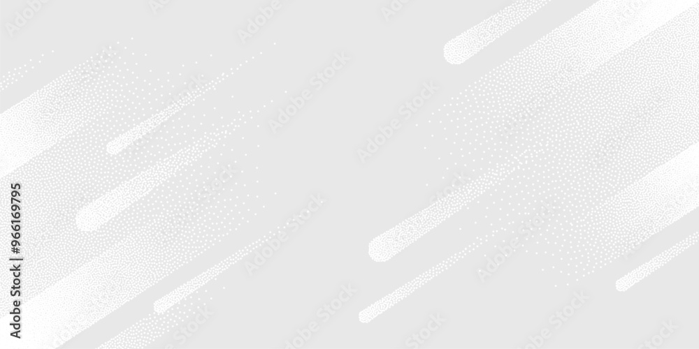 Dots Digital Technology Grey Light Vector Background. Artificial ...