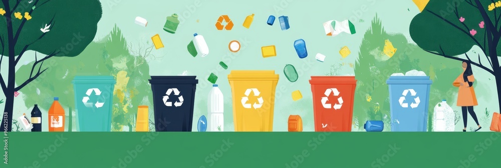 Step-by-step visual guide to the plastic recycling life cycle from ...