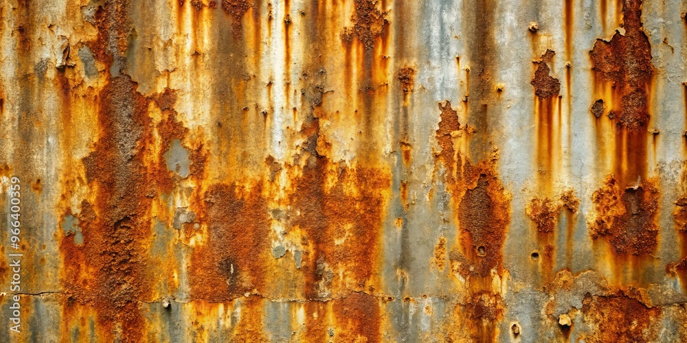 Rusty Corrugated Metal Texture, Corrosion, Oxidation, Metal, Texture ...