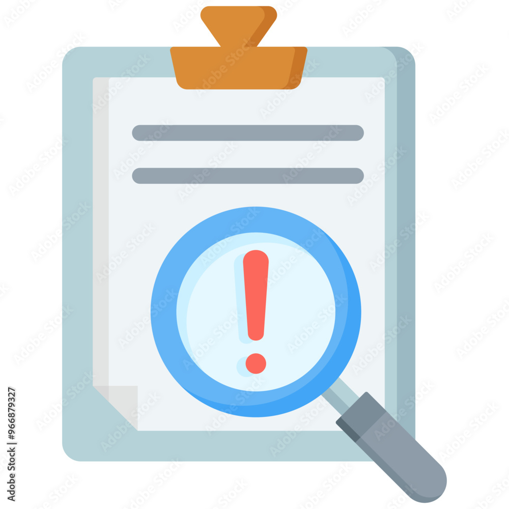 Risk Assessment Icon Stock Vector | Adobe Stock