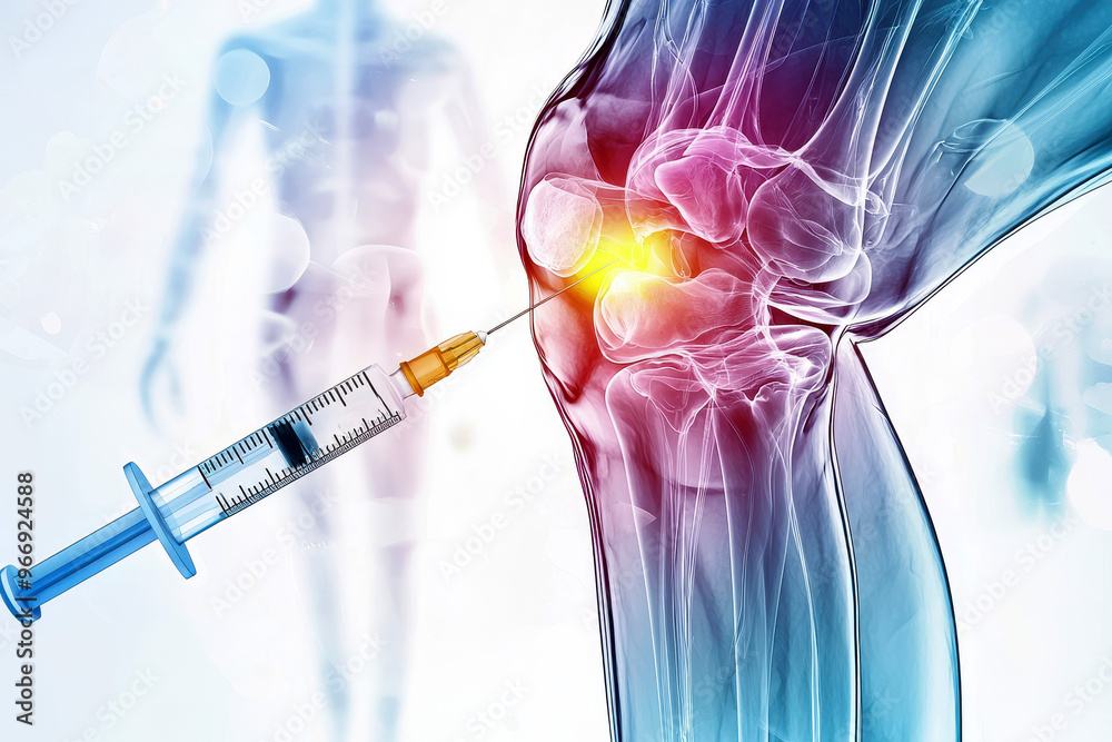 injection drug to Chronic knee pain due to an inflamed knee joint ...