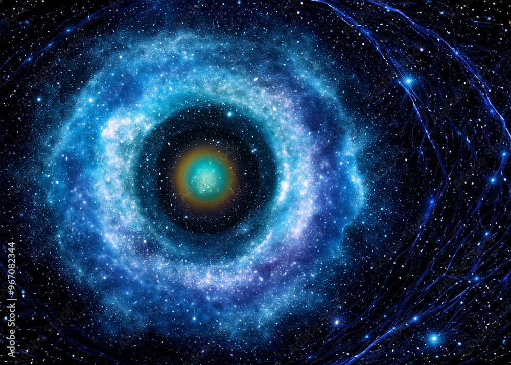 nebula space picture, galaxy illustration, astronomy concept created ...