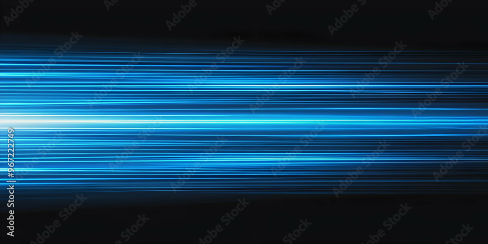 Abstract blue speed lines against a black background, speed, lines ...