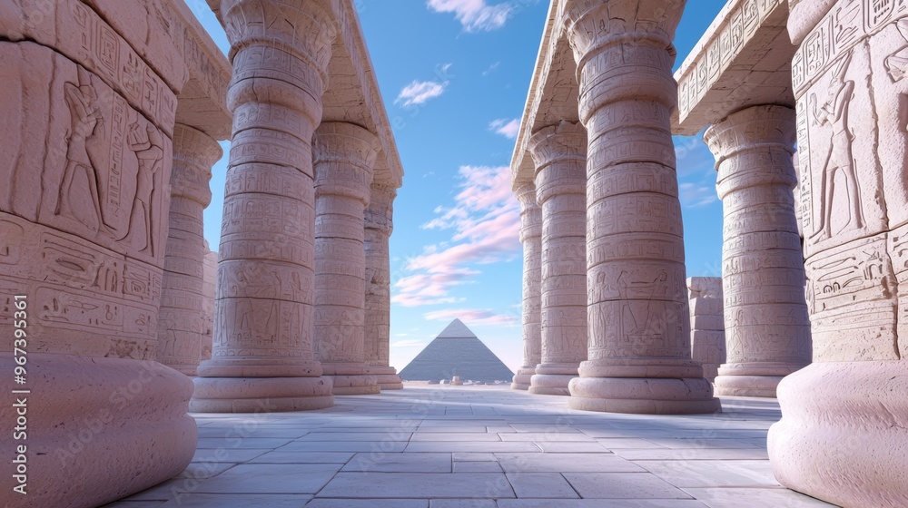 Symmetry in the Architecture of Ancient Egypt, Analyze how the ...