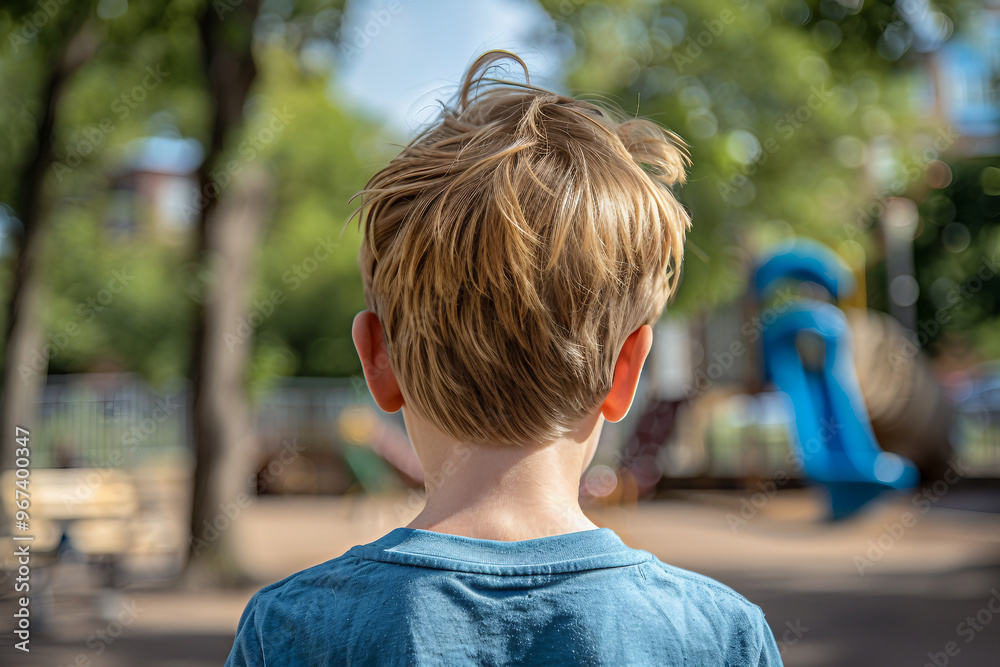 Excited happy children playing outdoors alone with friends mom dad ...