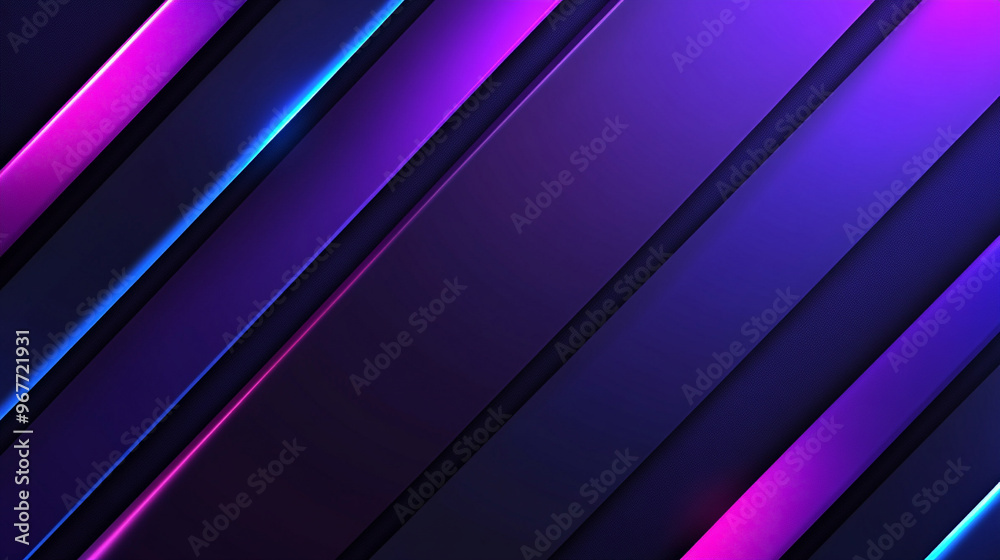 futuristic sci-fi design featuring dark neon panels with glowing ...