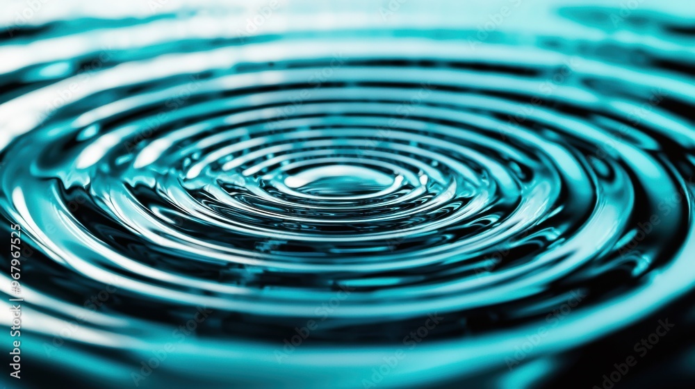 A series of concentric circles with connected nodes, expanding outward ...