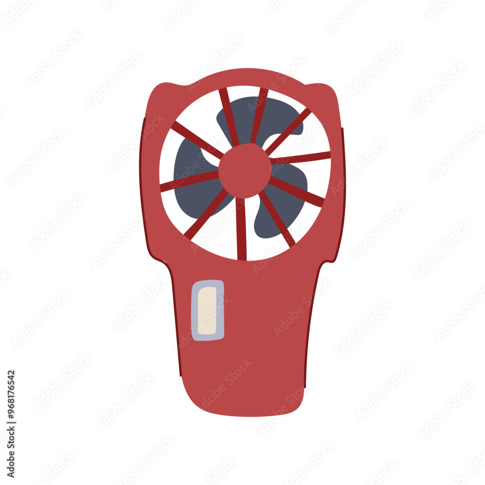 lightweight hand electric fan cartoon. adjustable personal, desk travel ...