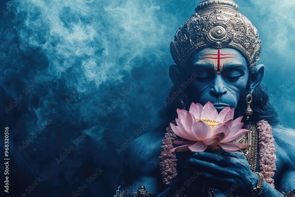 Hindu deity: Hanuman, revered as powerful figure in Ramayana, an avatar ...