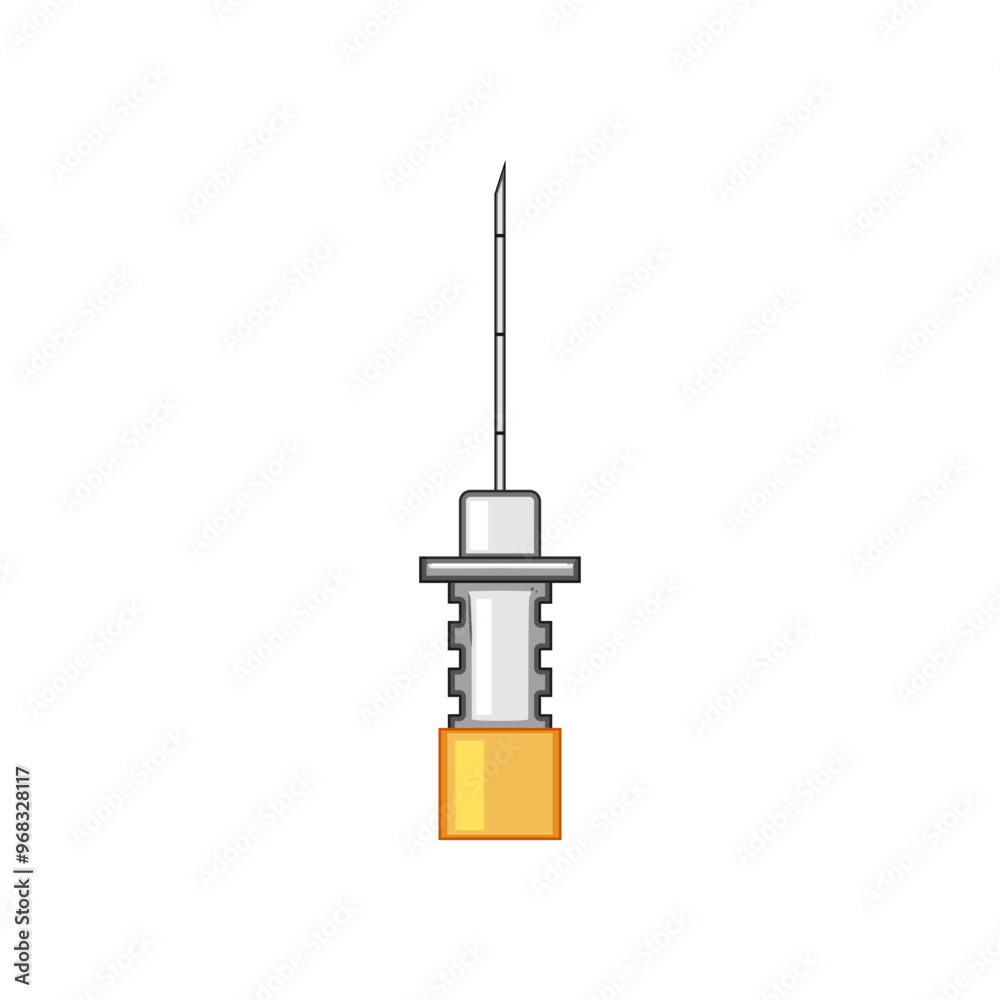 injection epidural needle cartoon. pain relief, labor childbirth ...