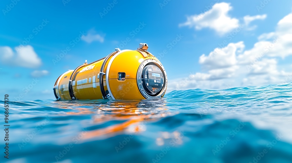 Fleet of autonomous underwater vehicles designed for deep-sea ...
