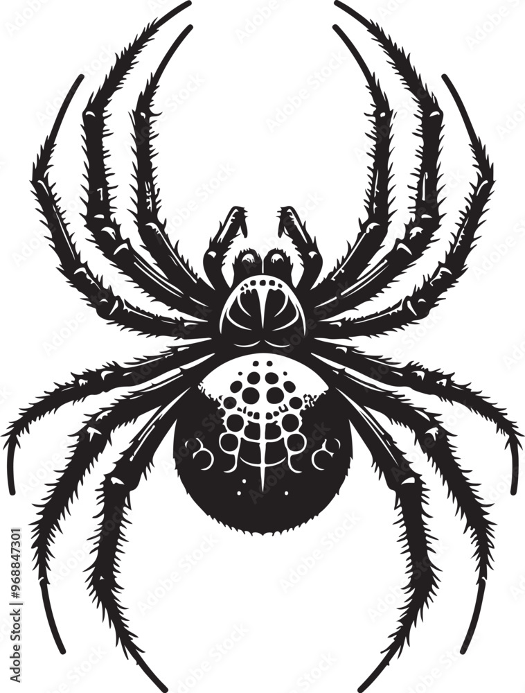 spider clipart vector design,awesome spider svg,high resolution ...