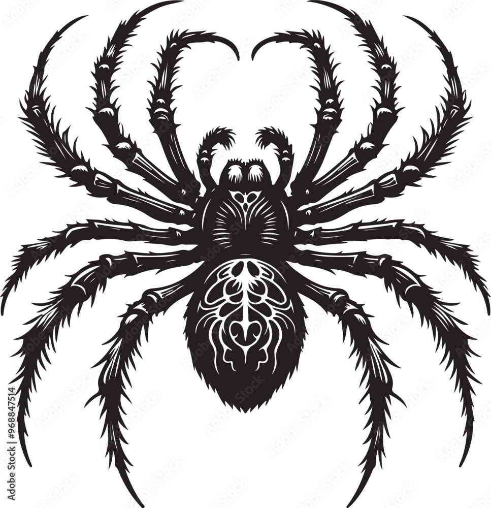 spider clipart vector design,awesome spider svg,high resolution ...