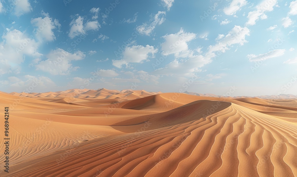 Rub' al Khali sand desert also known as Empty Quarter, Abu Dhabi ...